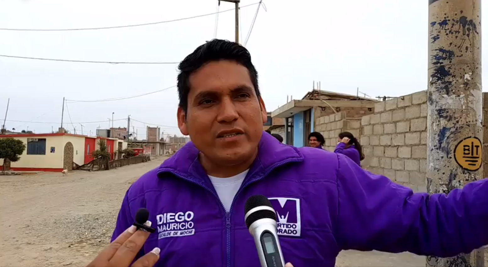 Moche|| Diego Mauricio: » Unificaremos Torres de San Borja con las ...